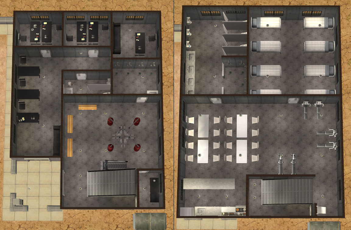 Mod The Sims - Zombie-Proof Military Compounds; Residential and ...