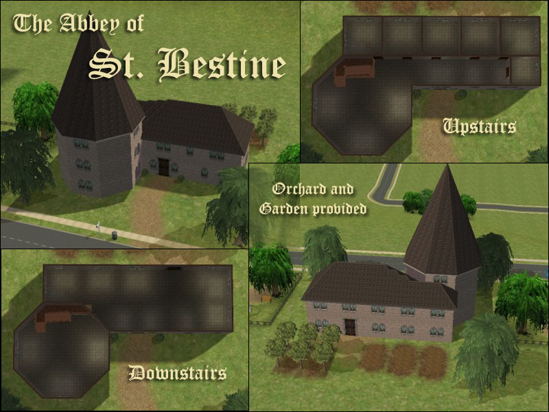 Mod The Sims - -St. Bestine's Cathedral, Abbey, and Graveyards- 4 ...