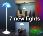 Mod The Sims - 7 new lights on the sphere theme