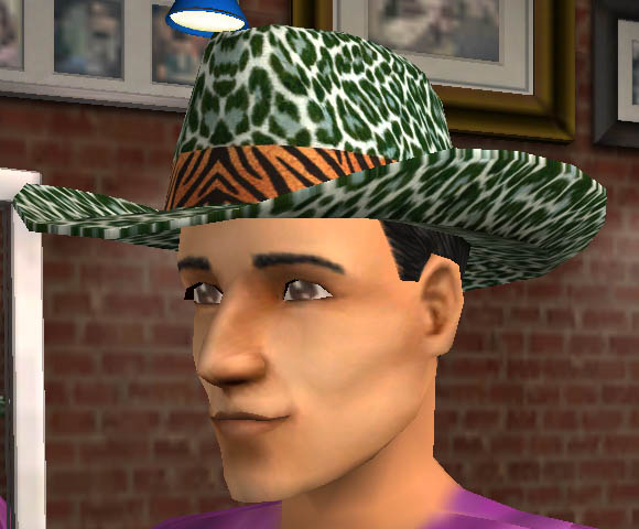 Mod The Sims - A collection of Cowboy hats for guys. (EP may be required)