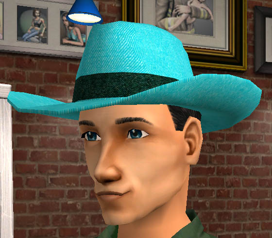 Mod The Sims - Some more re-colours of the cowboy hat for the guys. (EP ...