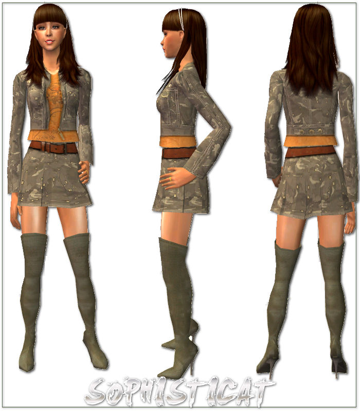 Mod The Sims - ~Sophisticat-sexy casual for AF