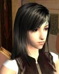 Mod The Sims - Hair for Tifa AC version **UPdate! Recolor**