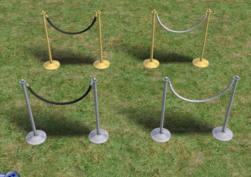 Mod The Sims - Useful and realistic Maxis fence recolors