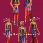 Mod The Sims - Shakira inspired Skirt