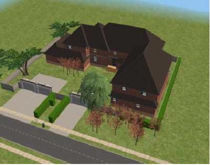 Mod The Sims - Residential home (for the middle class sim)