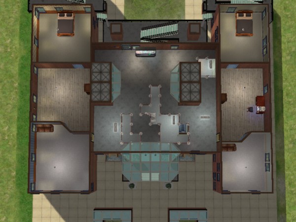 Mod The Sims - The Old Asylum(8 Room Dorm)