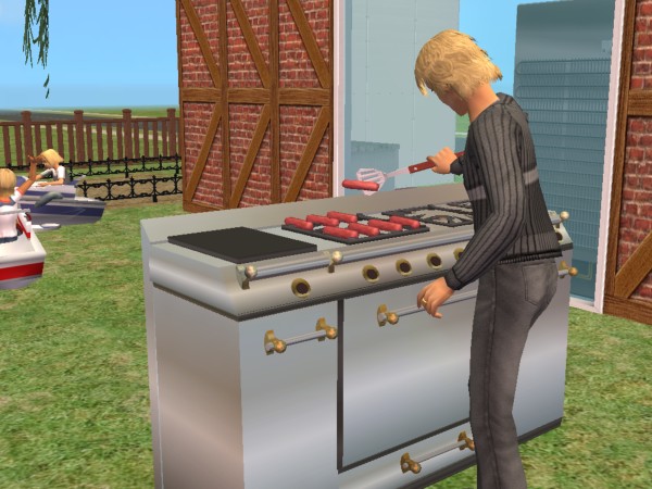 Mod The Sims - New Mesh-Stove grill