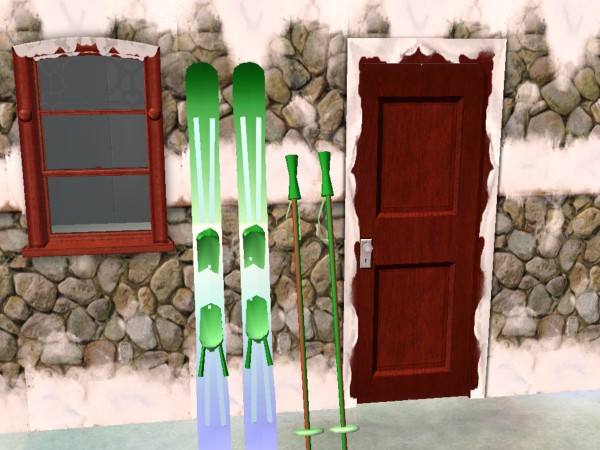Mod The Sims - New Mesh-Ski!