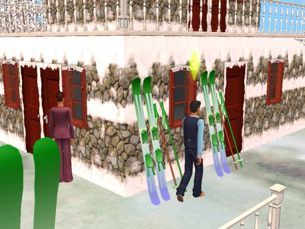 Mod The Sims - New Mesh-Ski!
