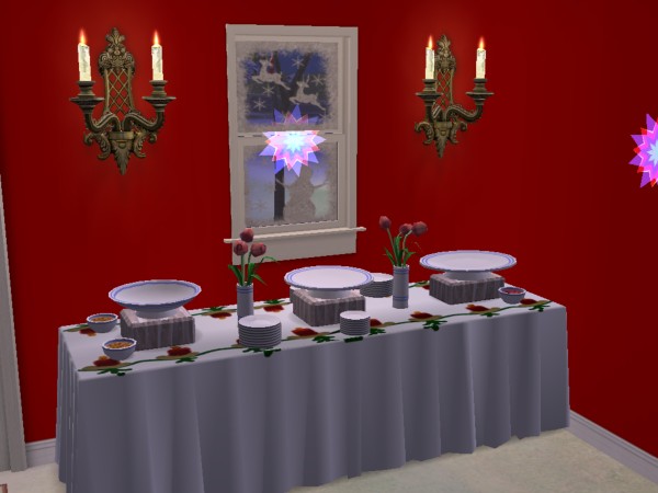 Mod The Sims - Christmas table