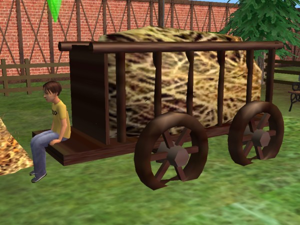 Mod The Sims - New Mesh-Haycarts