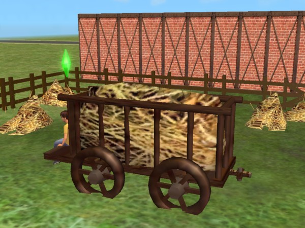 Mod The Sims - New Mesh-Haycarts