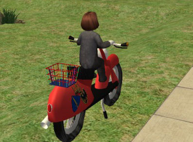 Mod The Sims - New Mesh-Motorbike for toddler!