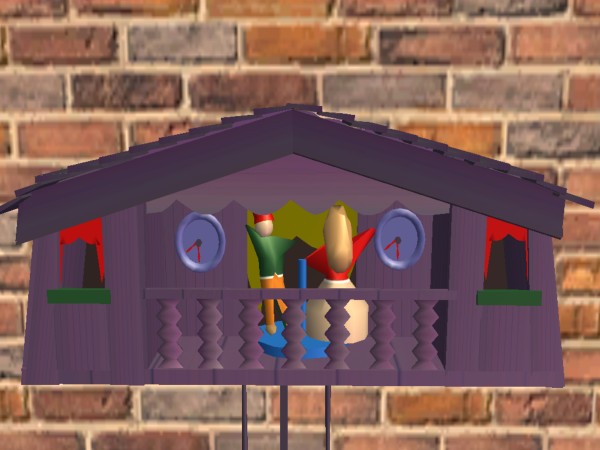 Mod The Sims - New Mesh-Cuckoo clock!
