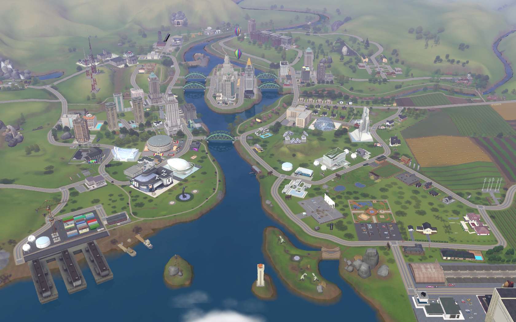 Mod The Sims - Simburbia - Something for Everyone! All Playable Lot ...