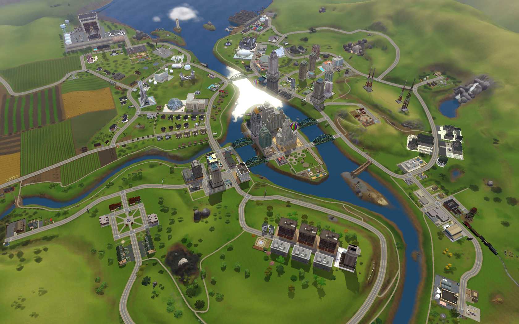 Mod The Sims - Simburbia - Something for Everyone! All Playable Lot ...