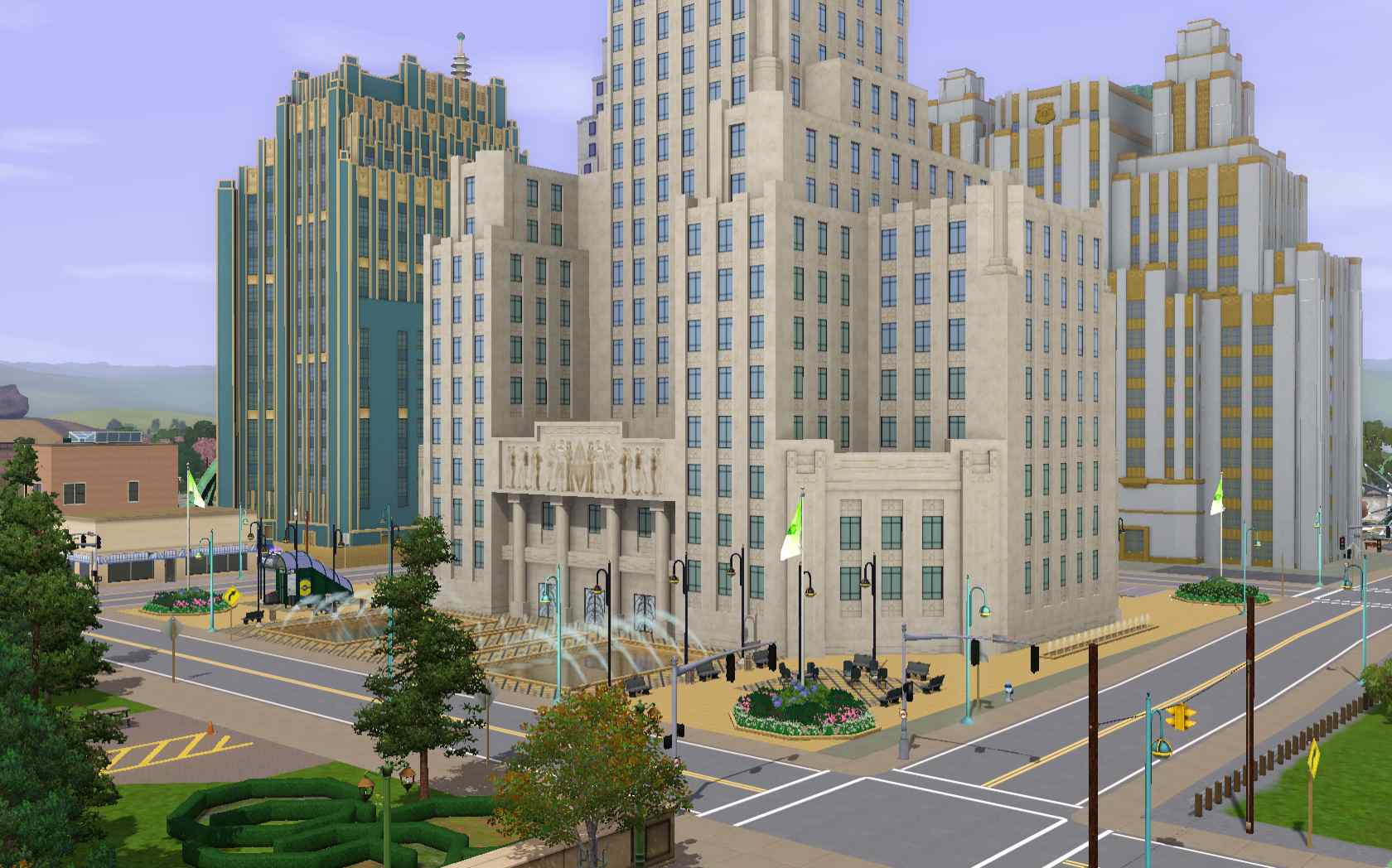 Mod The Sims - Simburbia - Something for Everyone! All Playable Lot ...