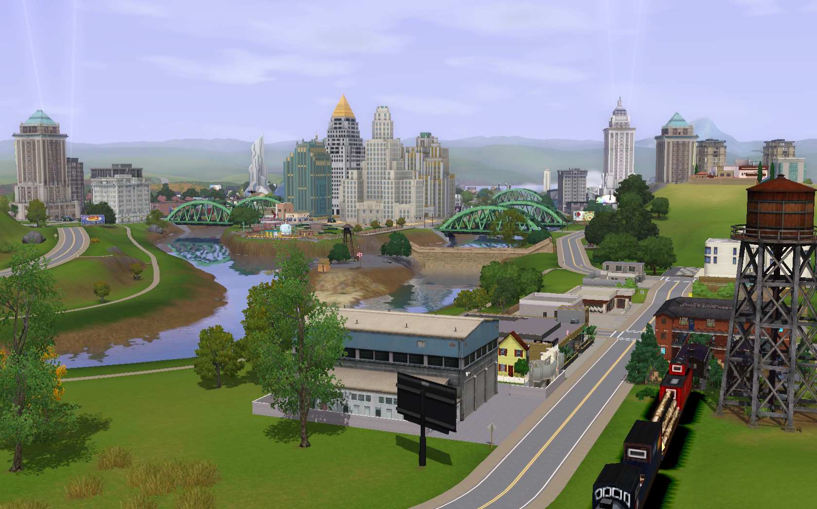 Mod The Sims - Simburbia - Something for Everyone! All Playable Lot ...