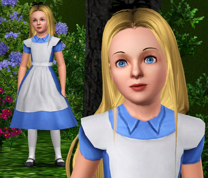 Mod The Sims - Alice (from Alice in Wonderland)