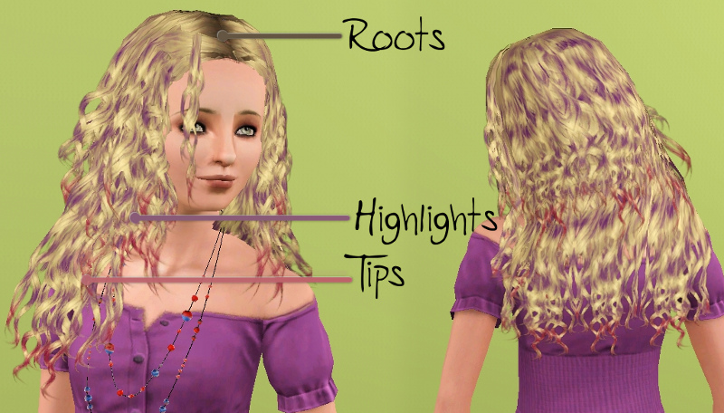 sims 3 dramatic curls