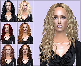 sims 3 dramatic curls