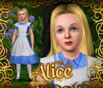 Mod The Sims - Alice (from Alice in Wonderland)