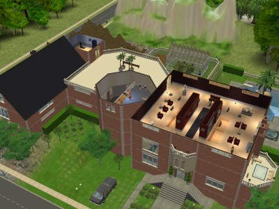 Mod The Sims - Wayne Manor - For all you Batman Fans