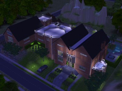 Mod The Sims - Wayne Manor - For all you Batman Fans