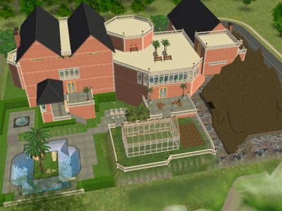 Mod The Sims - Wayne Manor - For all you Batman Fans