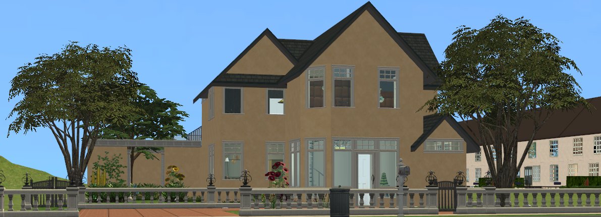 Mod The Sims - 1 Amber Terrace -- Fully furnished house with second ...