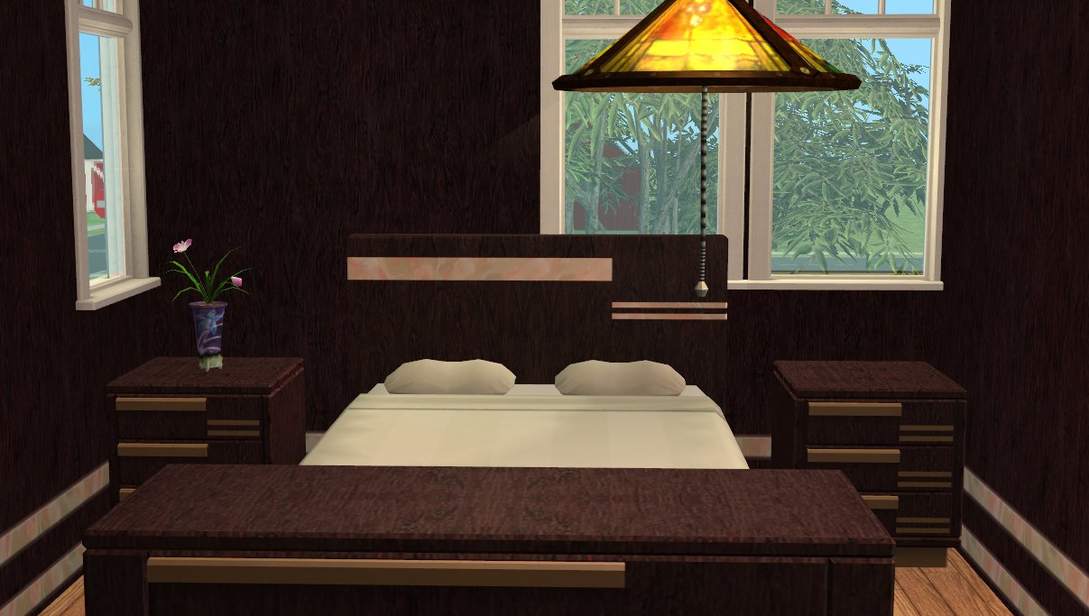 Mod The Sims - 1 Amber Terrace -- Fully furnished house with second ...