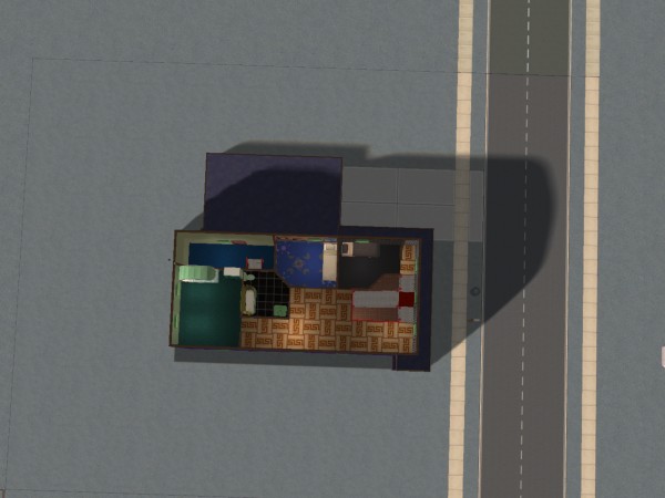 Mod The Sims - Dibs House from Invader Zim