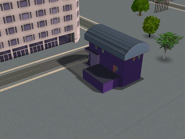 Mod The Sims - Dibs House from Invader Zim