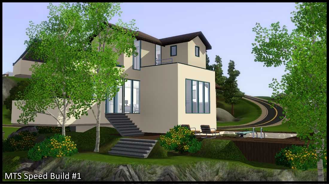 Mod The Sims - MTS Speed Build Challenge Lots 1 & 2