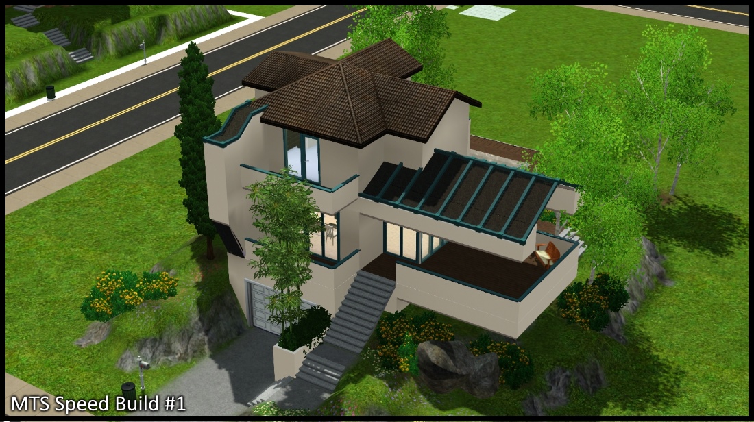 Mod The Sims - MTS Speed Build Challenge Lots 1 & 2