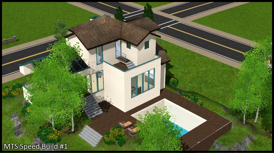 Mod The Sims - MTS Speed Build Challenge Lots 1 & 2