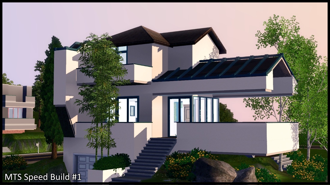 Mod The Sims - MTS Speed Build Challenge Lots 1 & 2