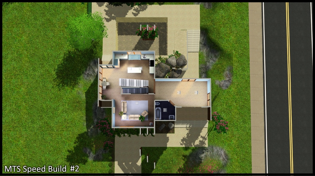 Mod The Sims - MTS Speed Build Challenge Lots 1 & 2