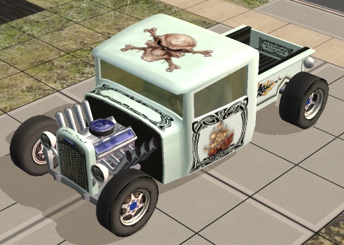 Mod The Sims - Curse of the White Pearl (Hot Rod recolor)