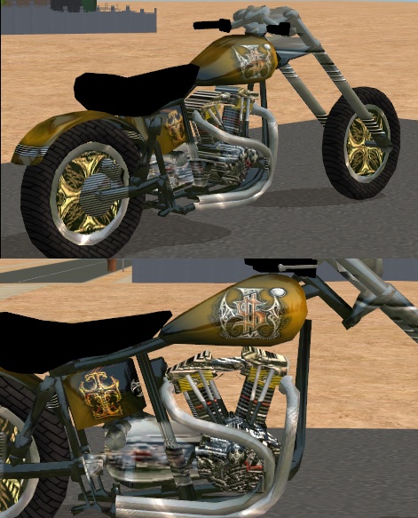 Mod The Sims - Series 2 of Mickyss chopper recolors