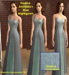 Mod The Sims - Padme Amidala's Blue Nightgown
