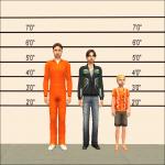 Mod The Sims - Jailhouse Height Chart Wall (Paint)