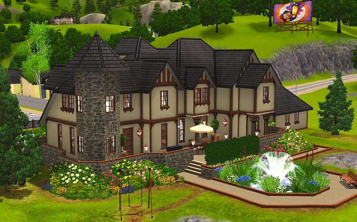 Pc Sims 3 House Designs Mod The Sims Water Chestnut