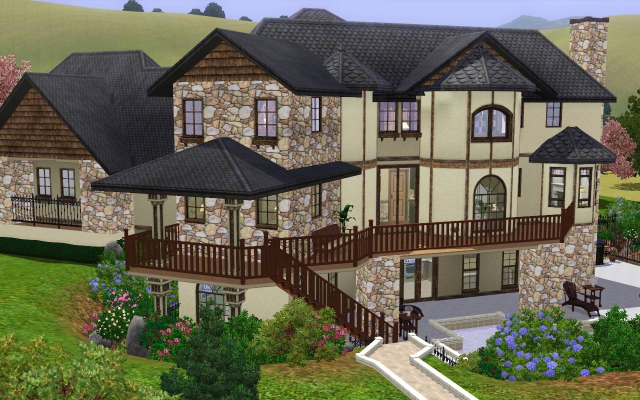 sims 3 manor house