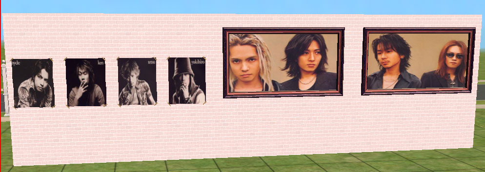 Mod The Sims - JRock L'arc En Ciel Posters!!!