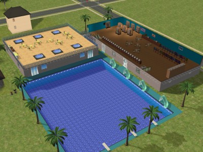 Mod The Sims - Swimming Pool And Commercial Center