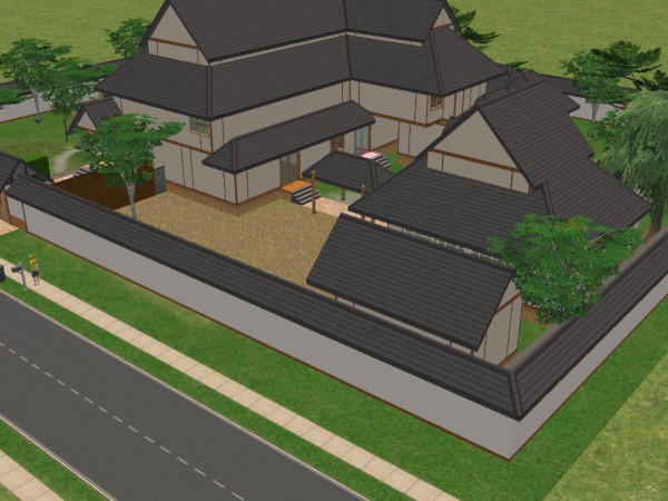 Mod The Sims - The Tendo(u) Dojo & house