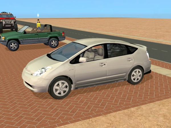 Mod The Sims - 2008 Toyota Prius Hybird RE-Meshes