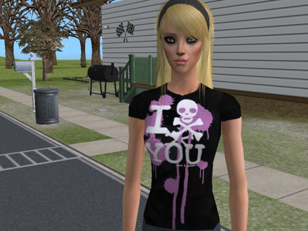 Mod The Sims - Simple cool punk tees